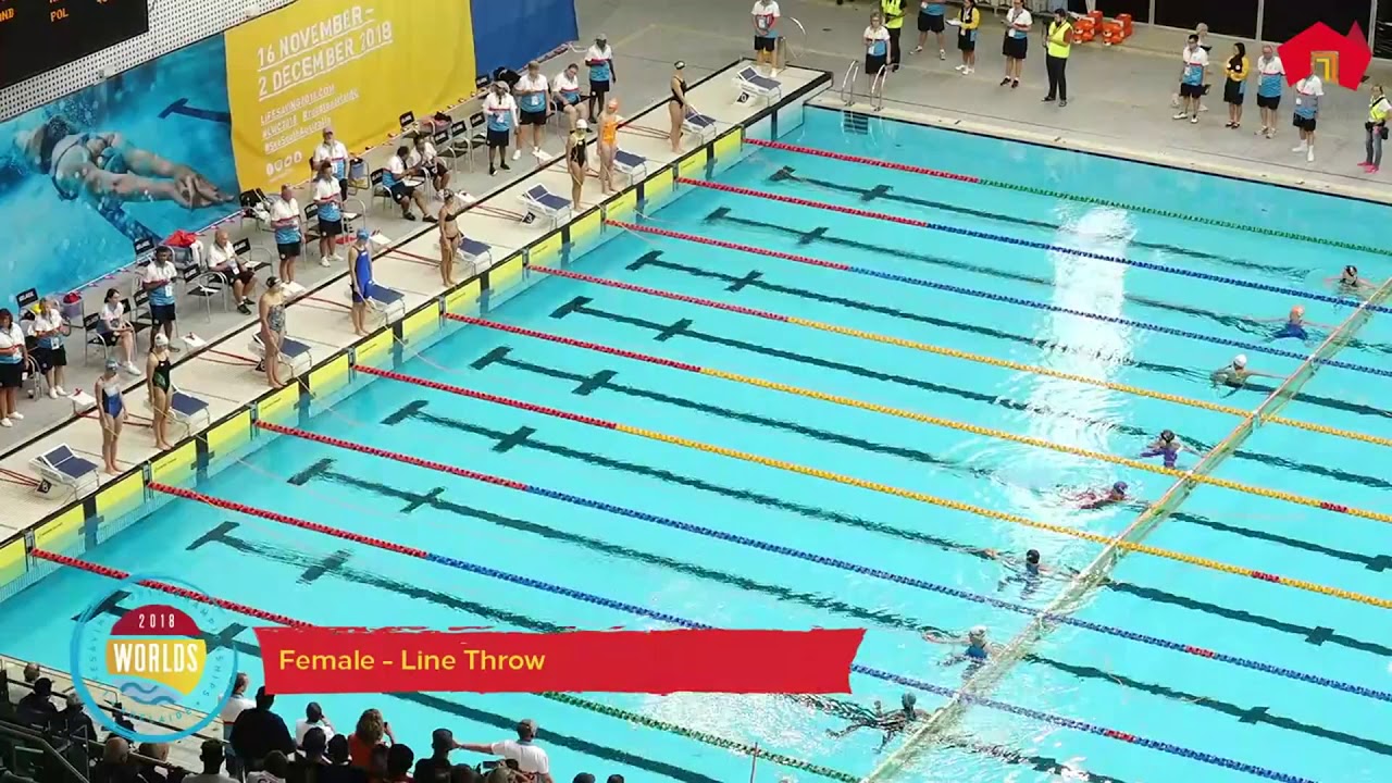 LSS Pool Event line Throw WOMEN - YouTube