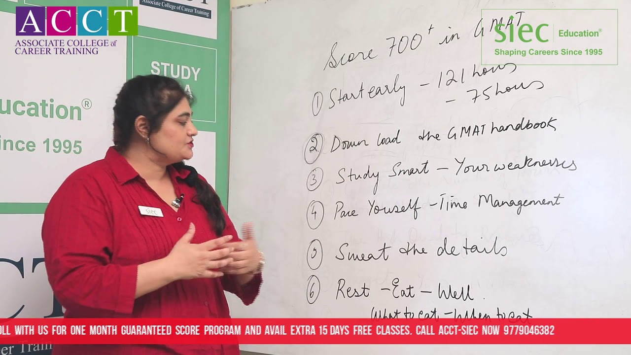 How to score 700+ in GMAT | GMAT Tutorial - YouTube