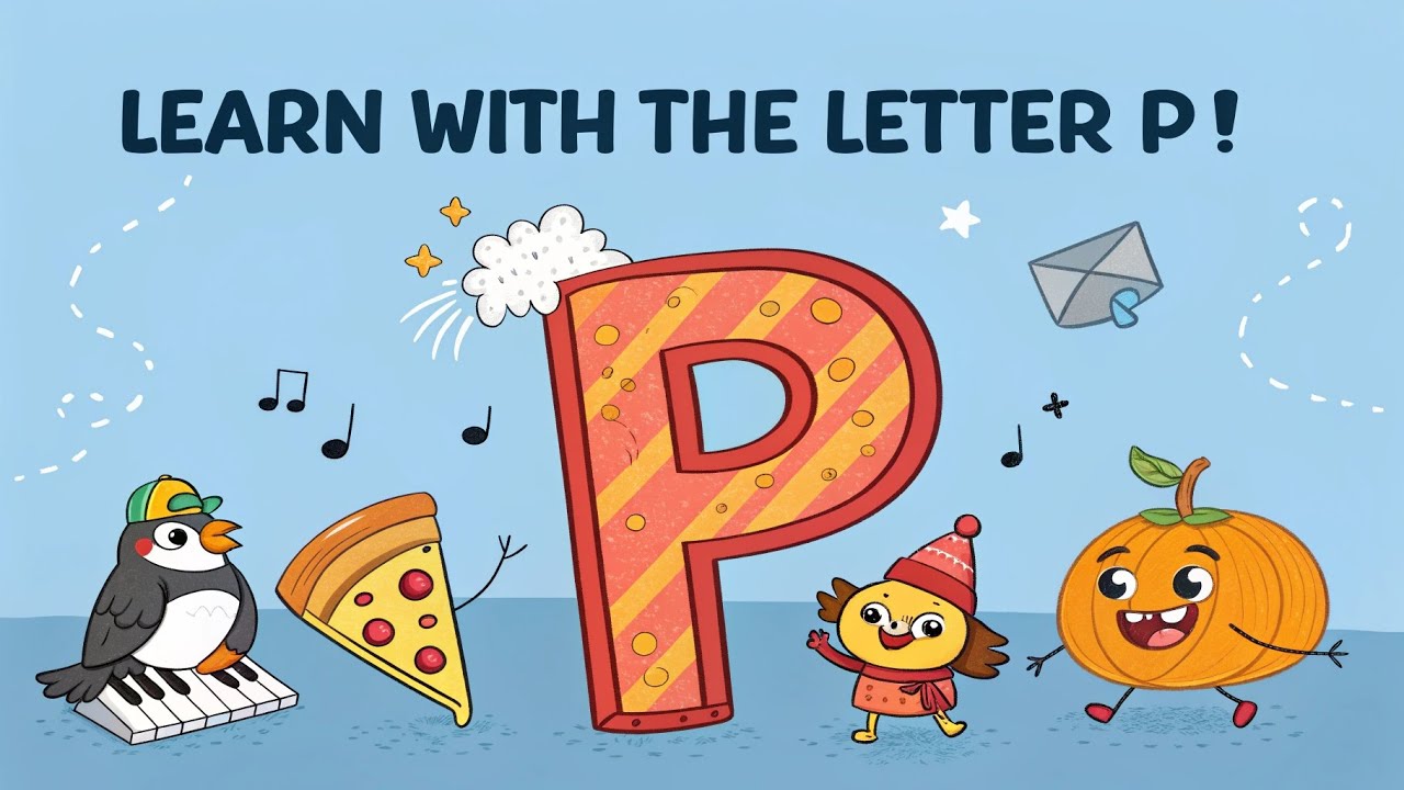 The Letter P Song - Learn the Alphabet - YouTube