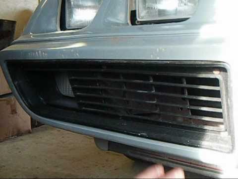 "How To" Remove Nose Grills 1979 - 1981 Trans Am - YouTube