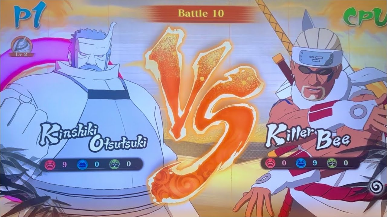 Kinshiki Otsutsuki Vs Killer Bee - YouTube