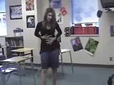 Classroom Girl Freeze - YouTube
