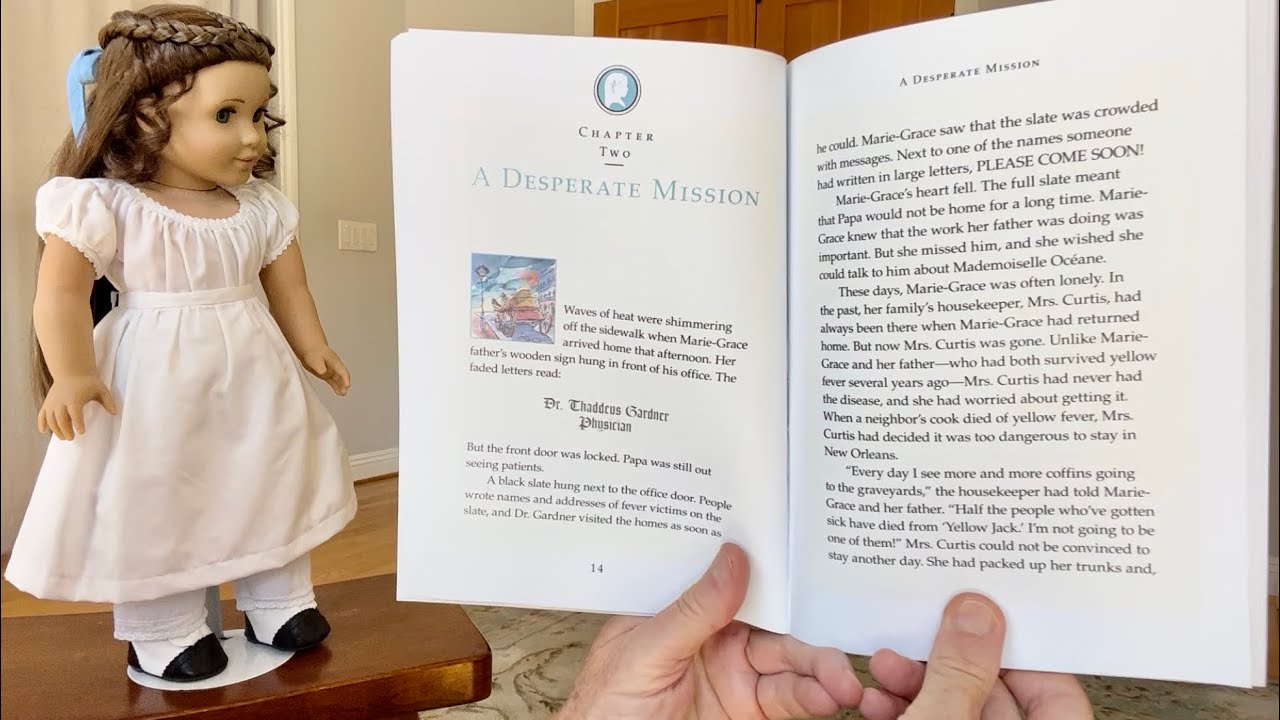 American Girl - Marie-Grace/Cecile - Bk 5 Ch 2 - YouTube