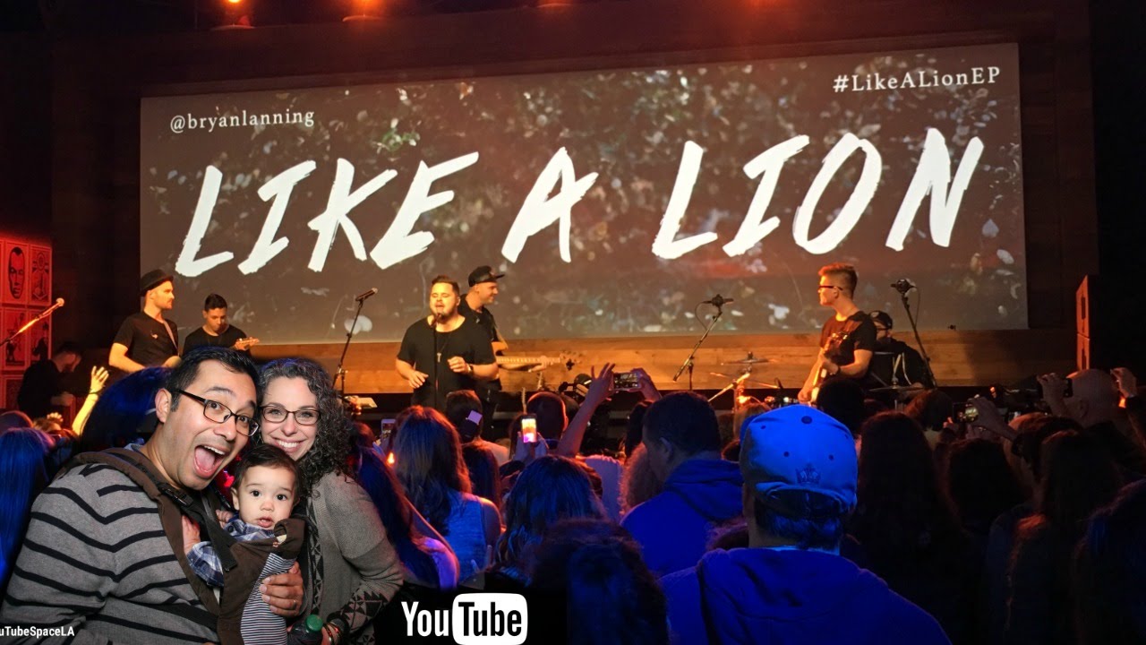 Bryan Lanning ROCKS! Like A Lion EP Release Party YouTube Space - YouTube