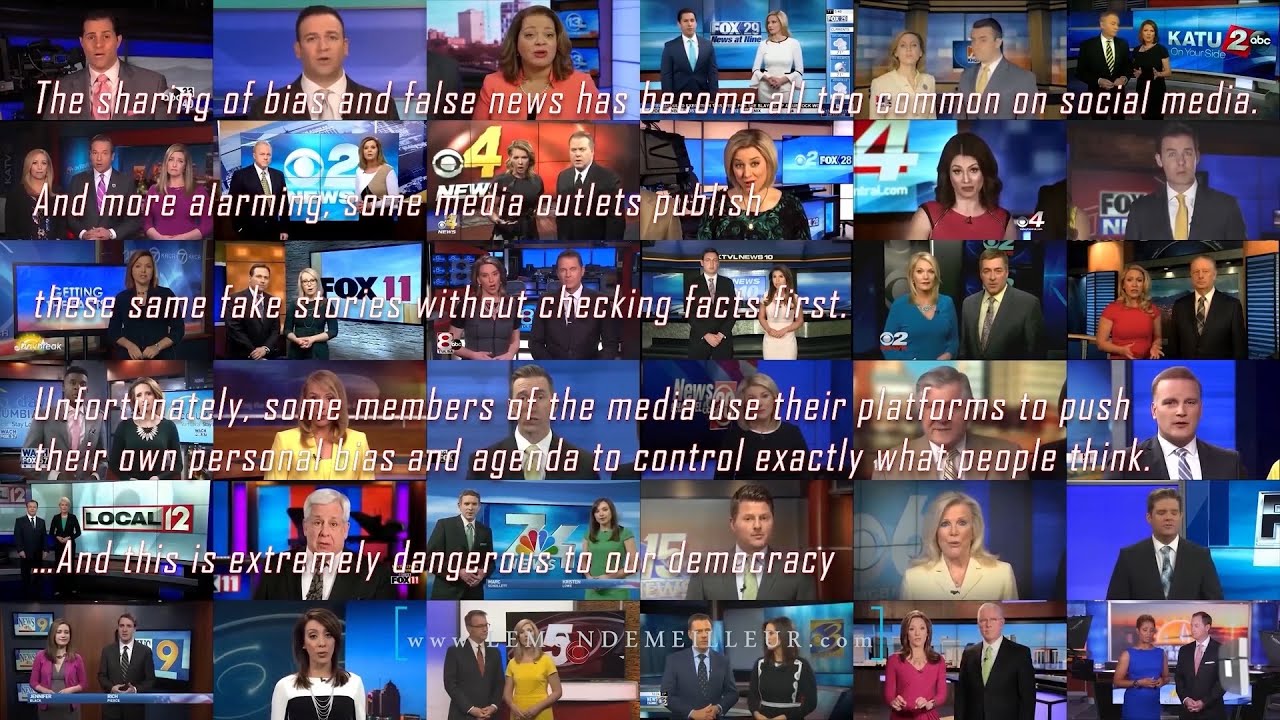 LES MEDIAS, MEME DISCOURS / MEDIAS SAME SCRIPT - YouTube