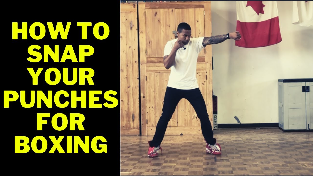 How to snap your punches when boxing (shoulder pop) - boxing ...