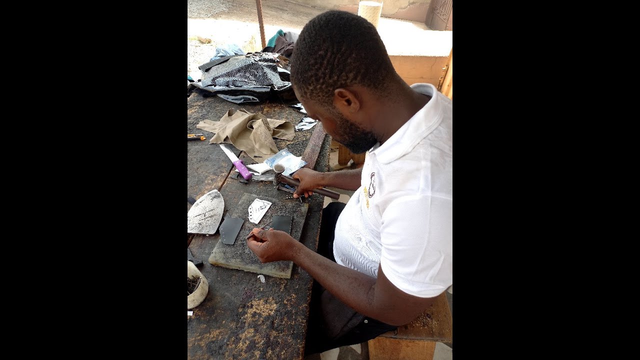Help Baffour make clubfoot (BnB/FAB) braces in Africa - YouTube
