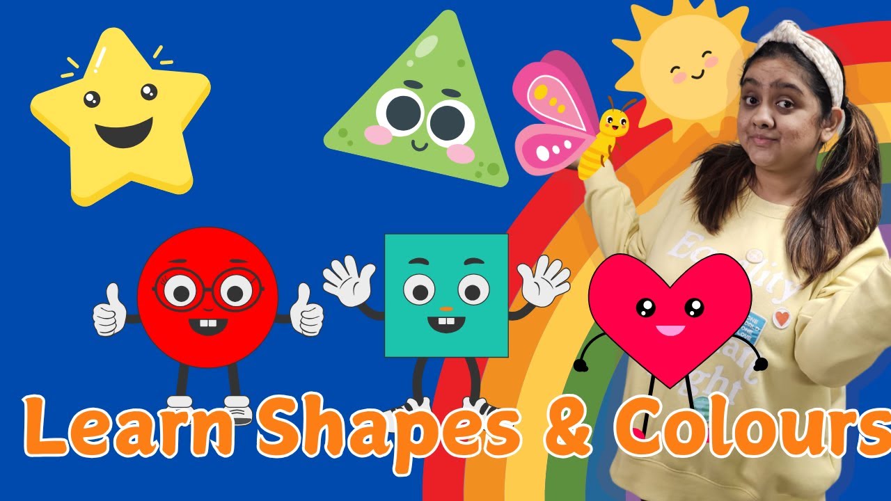 Learn Shapes, Colours, and More | Toddler Learning Video | Colours for ...