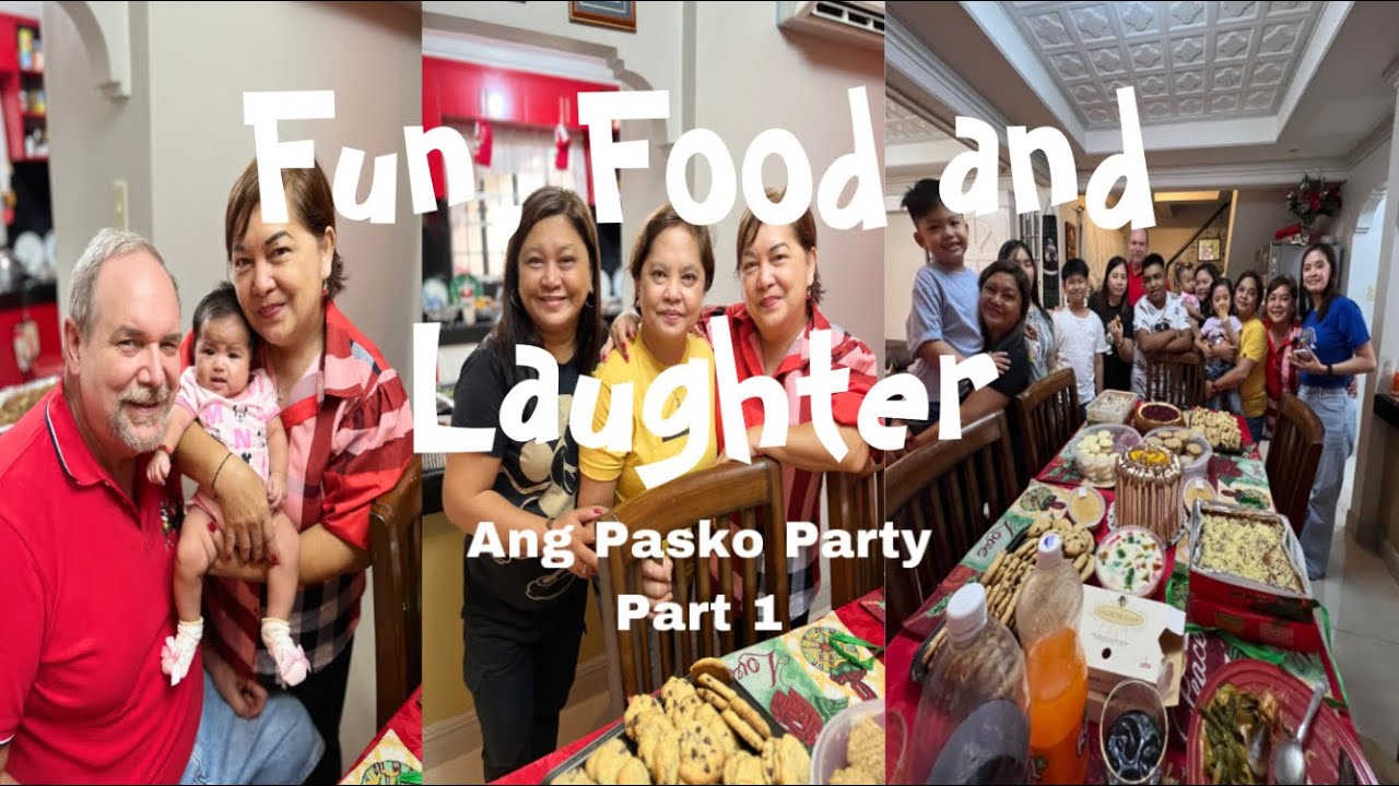 Our Pasko Party- Part 1. Awesomeness! - YouTube