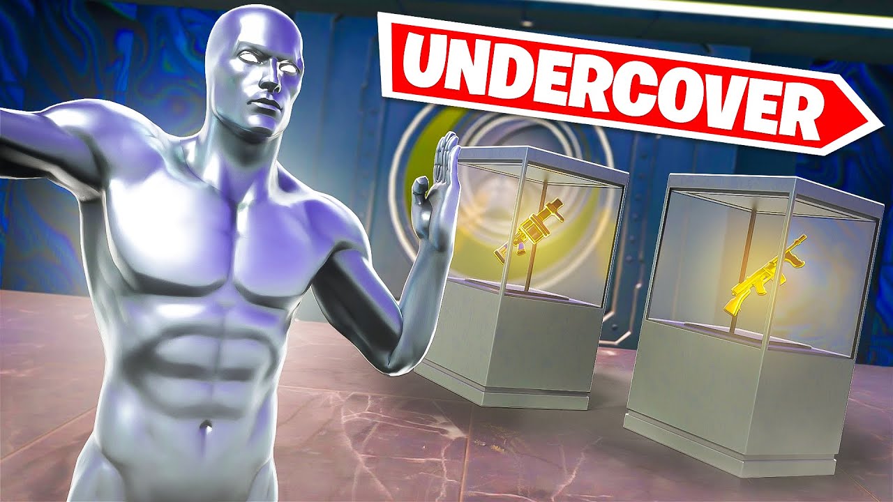 We Pretended To Be a Statue in Fortnite! (Ft. Littlest Snail Gaming ...