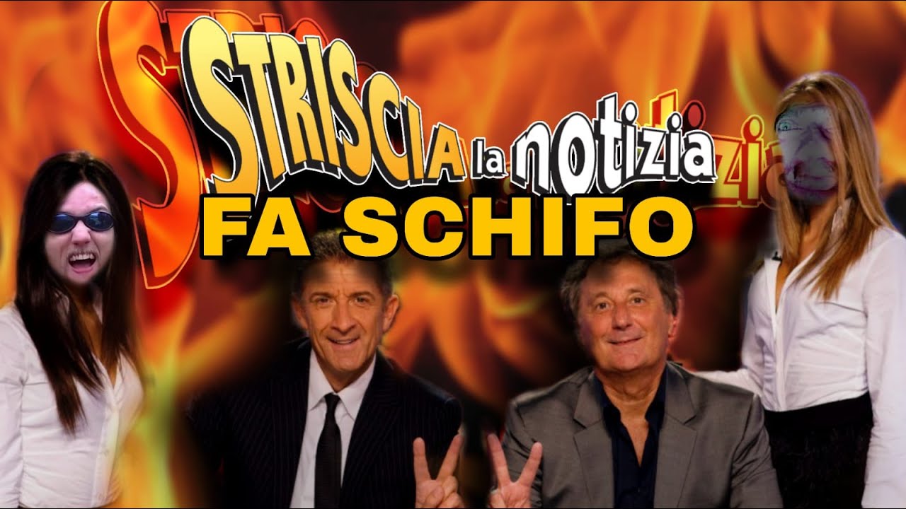 La FALSITÀ di STRISCIA LA NOTIZIA - YouTube