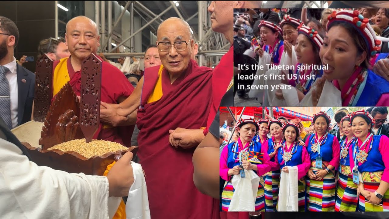 His Holiness smile makes our day! Tenzin donsel weekly #vlog66 Tibetan ...