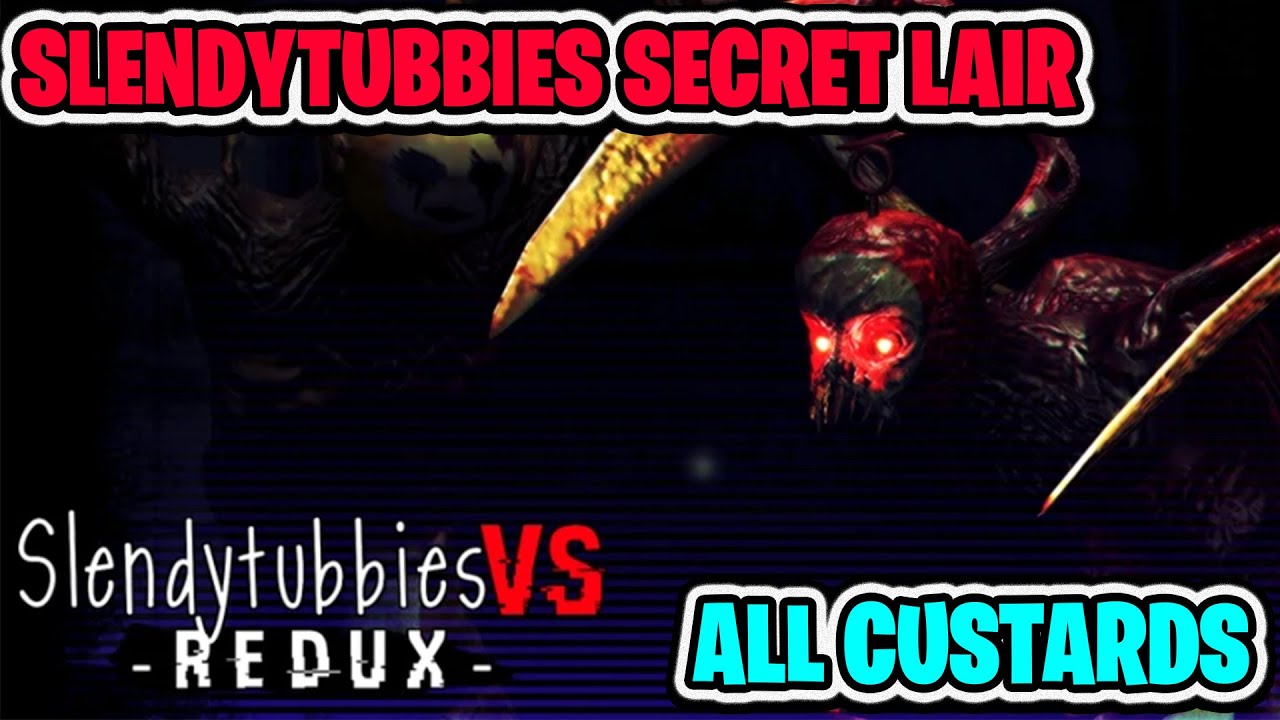 SLENDYTUBBIES | ALL SECRET LAIR FACILITY CUSTARDS - YouTube