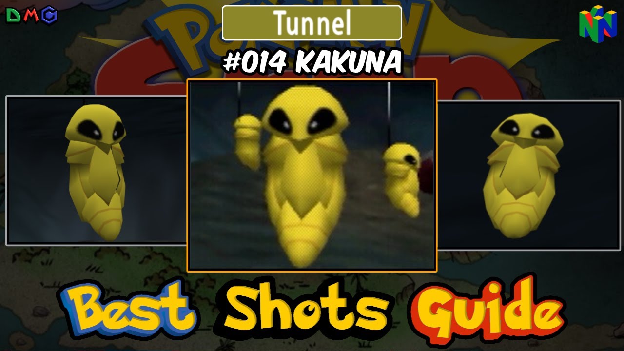 #014 Kakuna - Pokémon Snap (N64) Best Shots Guide - YouTube
