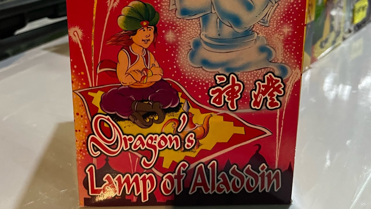 Dragon Fireworks Lamp Of Aladdin (16 shots) - Happy New Year 2023 - YouTube
