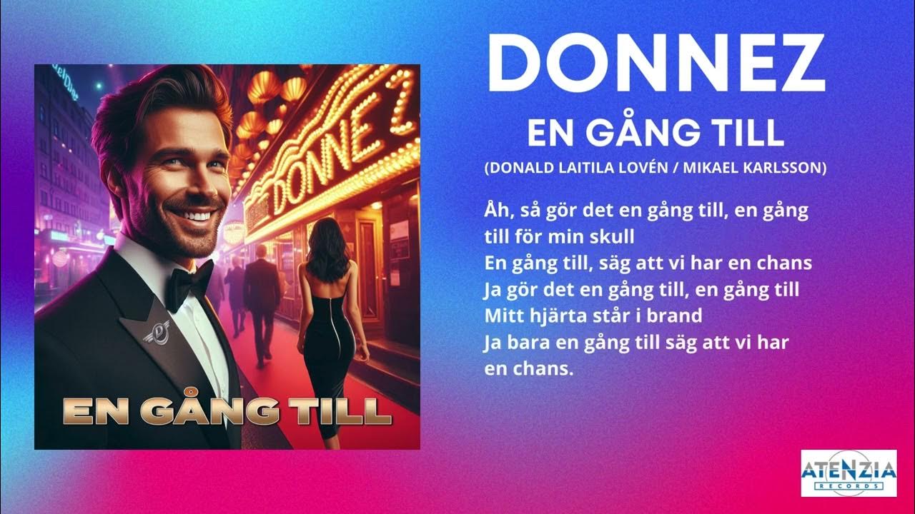 Donnez En Gång Till Med Text Youtube