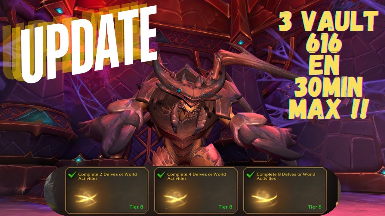 WoW Astuce | Choix 3 Stuff 616 Vault en 30min Max !!! - YouTube