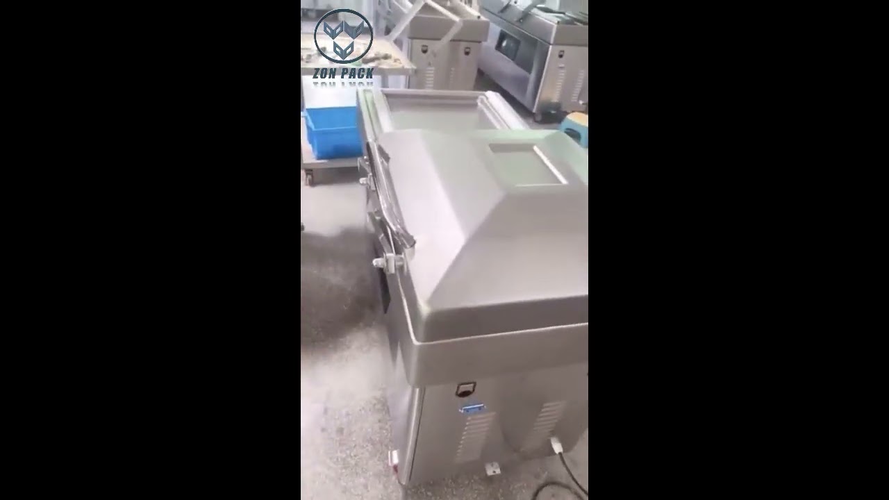 ZON PACK Double-chamber vacuum packaging machine - YouTube