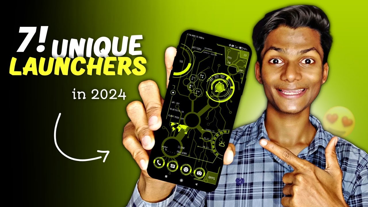 7 Best GHATAK Launchers For PRO User 🔥 Best Android Launchers 2024 | You Must Try!! - YouTube