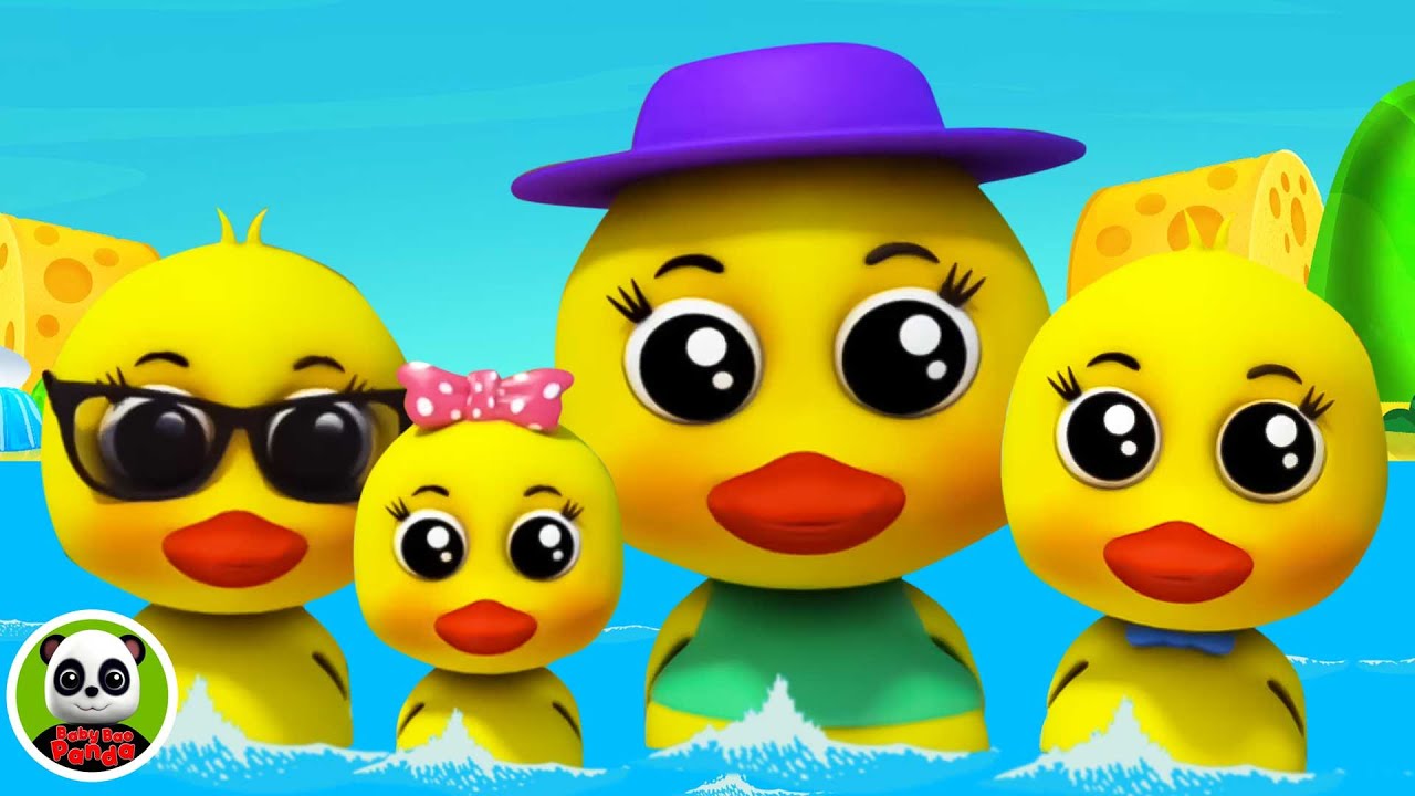 Fünf kleine Enten Pädagogisches Gedicht und mehr animierte Videos für ...
