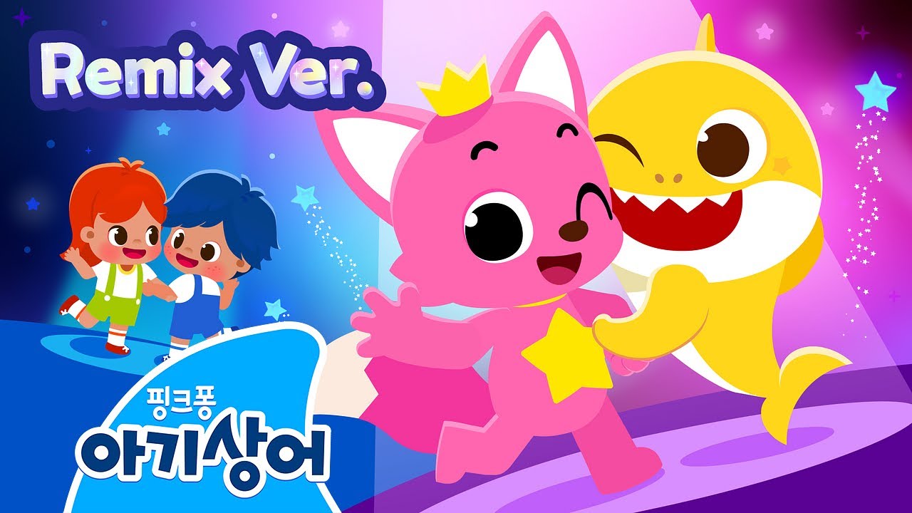둥글게 둥글게 (Remix Ver) | Round and Round (Remix) by Pinkfong!| 인기 율동 동요 ...