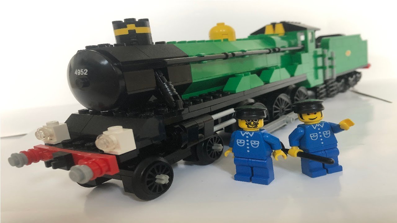 LEGO GWR 4900 Hall Class MOC - YouTube
