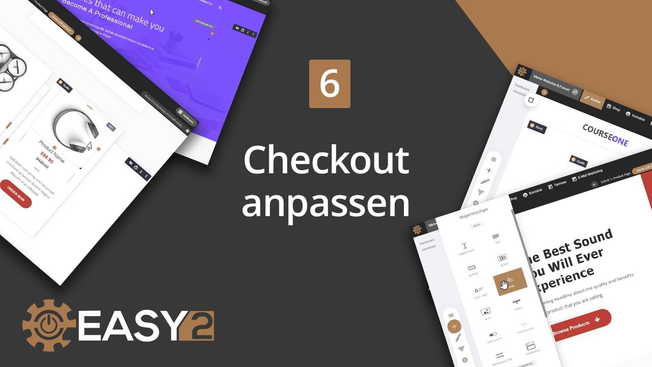 6. Checkout anpassen in EASY2 - YouTube