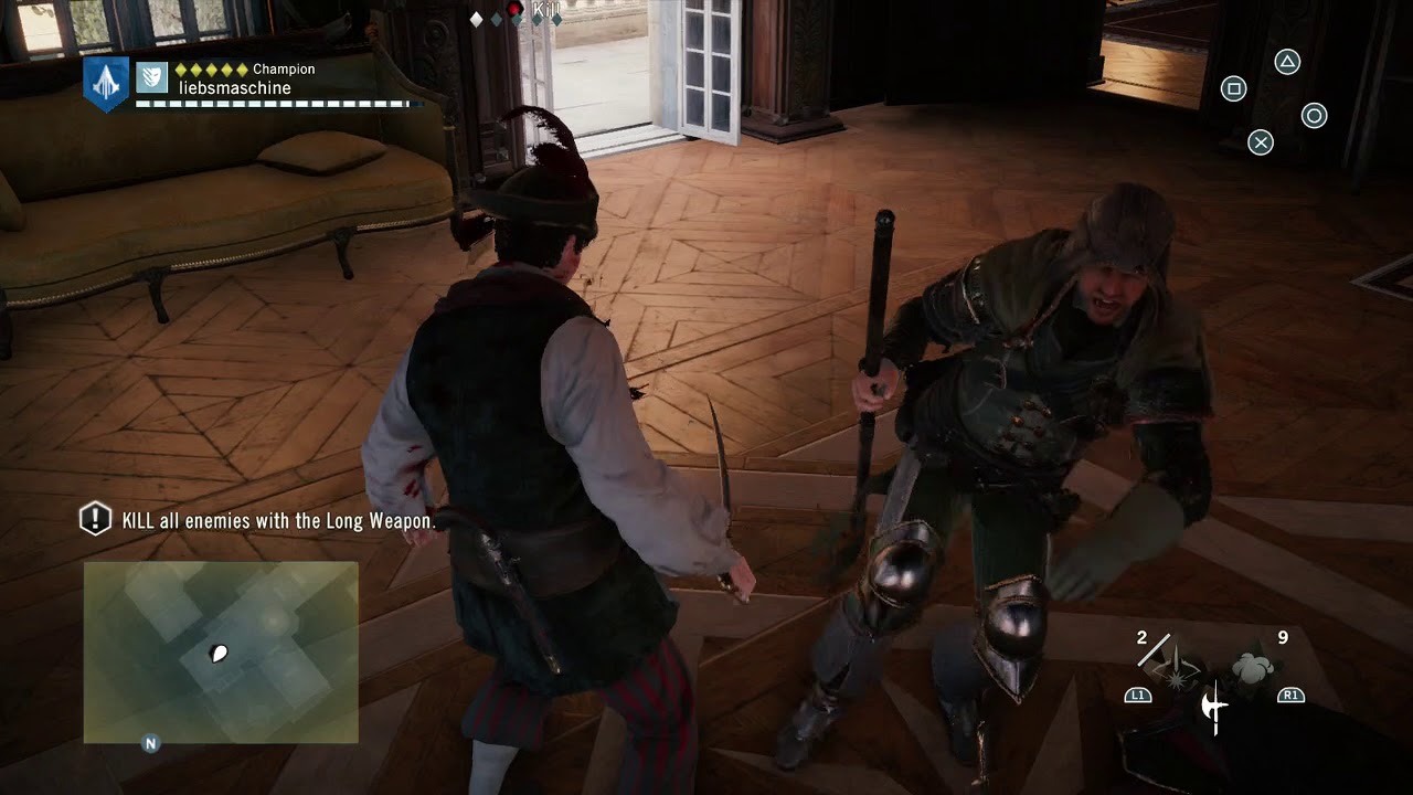 Assassin's Creed Unity - PS4 - Training Missions - Ground Execution ...