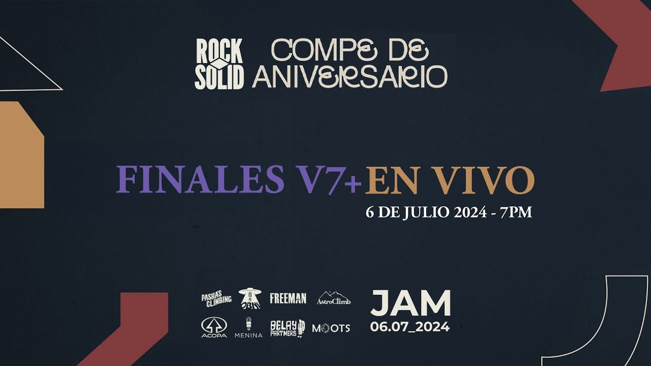 ¡Finales de avanzados en vivo! Compe de aniversario Rock Solid 2024 - YouTube