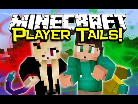 Minecraft THE DEVIL OR A RACCOON!? Player Tails Mod Spotlight - YouTube