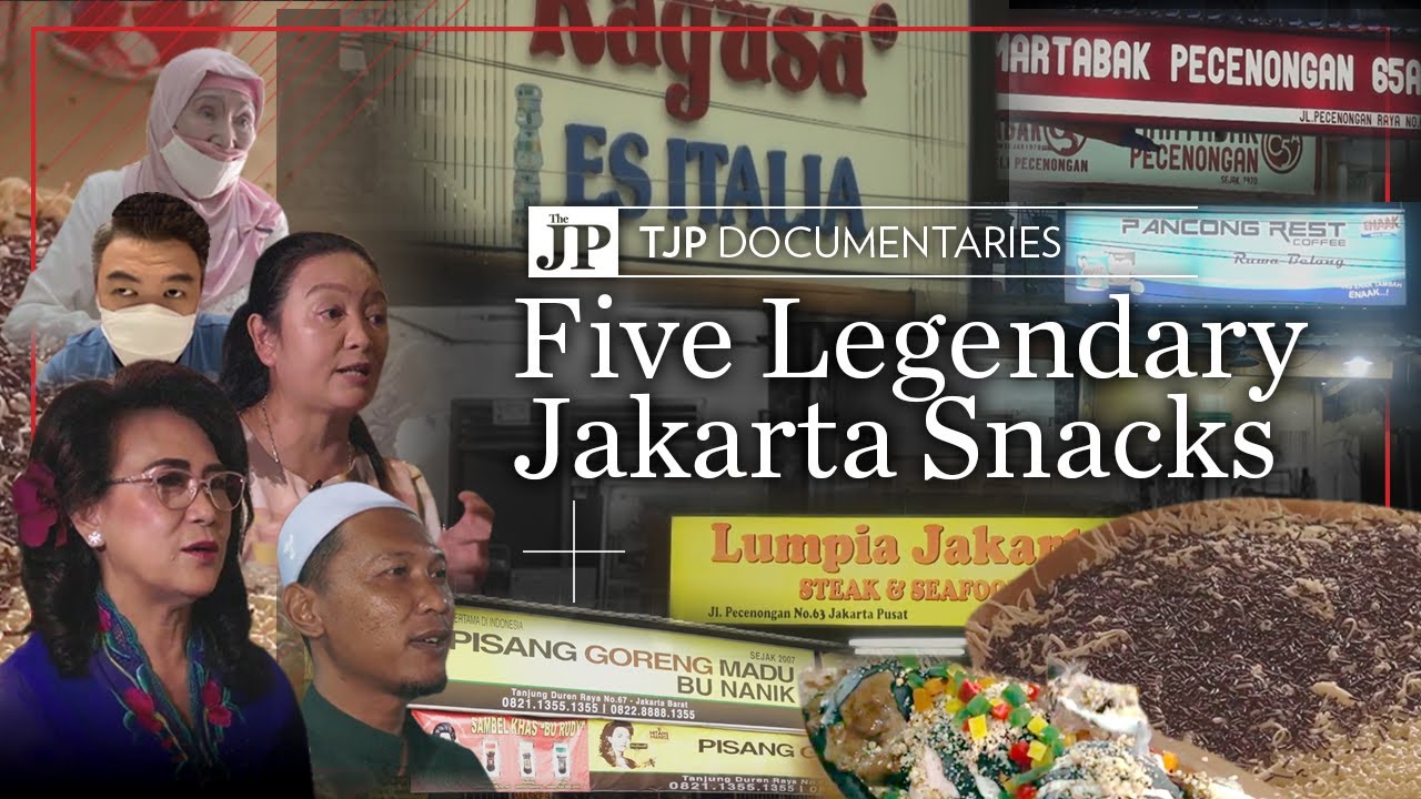 TJP Documentaries: Five Legendary Jakarta Snacks - YouTube