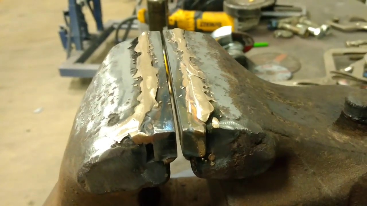 Vice Jaws with Silicon Bronze - YouTube