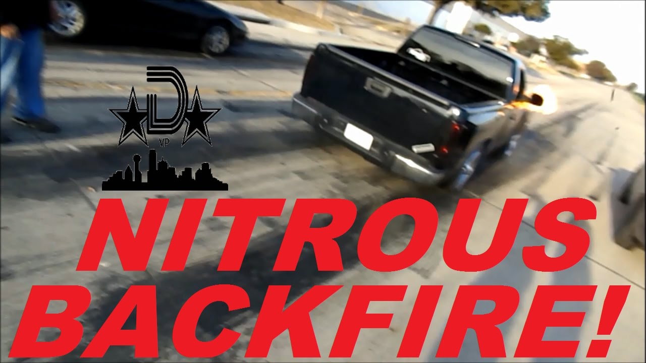 🏁NITROUS BACKFIRE🏁 - YouTube