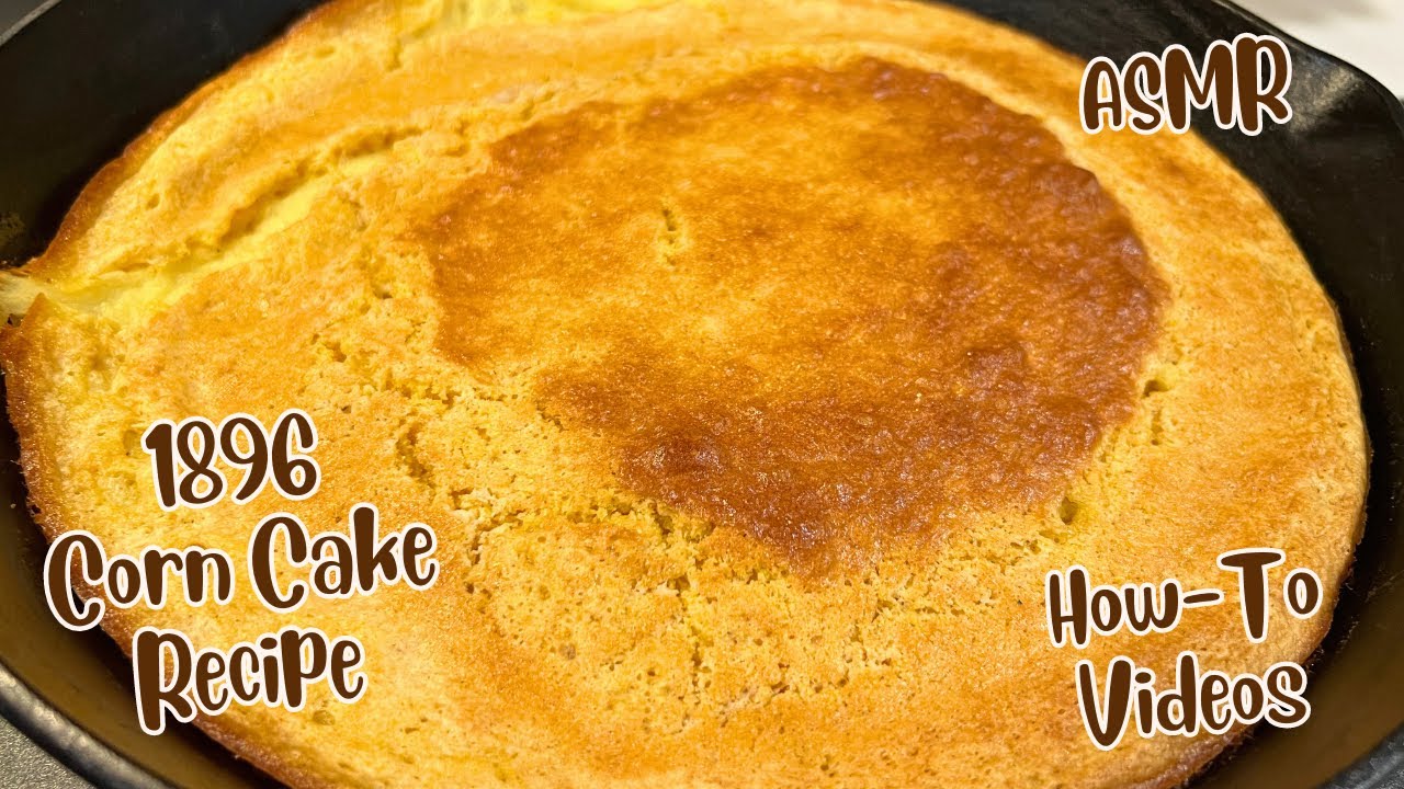 Authentic 1896 Corn Cake Recipe - How To Make Corn Cake | Foodie ...