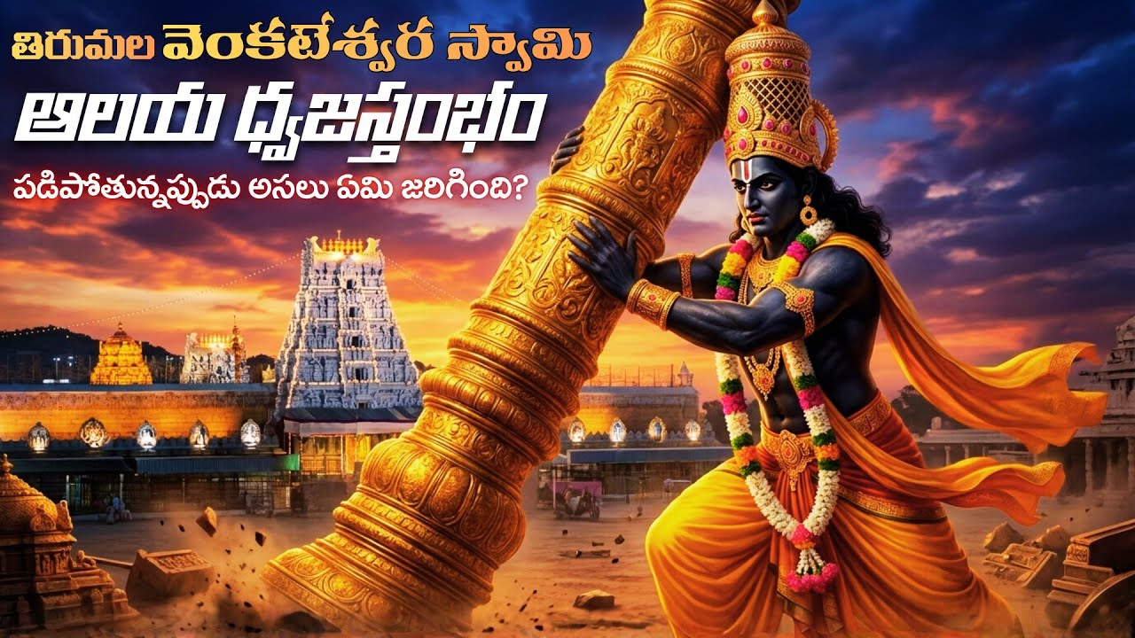 The Secret History of Tirumala's Sacred Flag | తిరుమల ధ్వజస్తంభం # ...