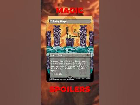 Magic Spoilers! The Lost Caverns of Ixalan | Echoing Deeps - YouTube