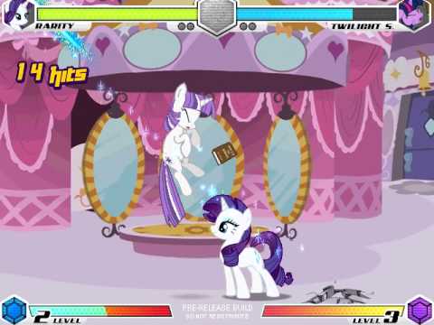 MLP Fighting is Magic: Rarity Combo - YouTube