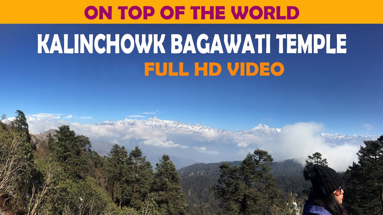 SNOWFALL IN KALINCHOWK | कालिन्चोक भगवती दोलखा | BHAGAWATI TEMPLE ...