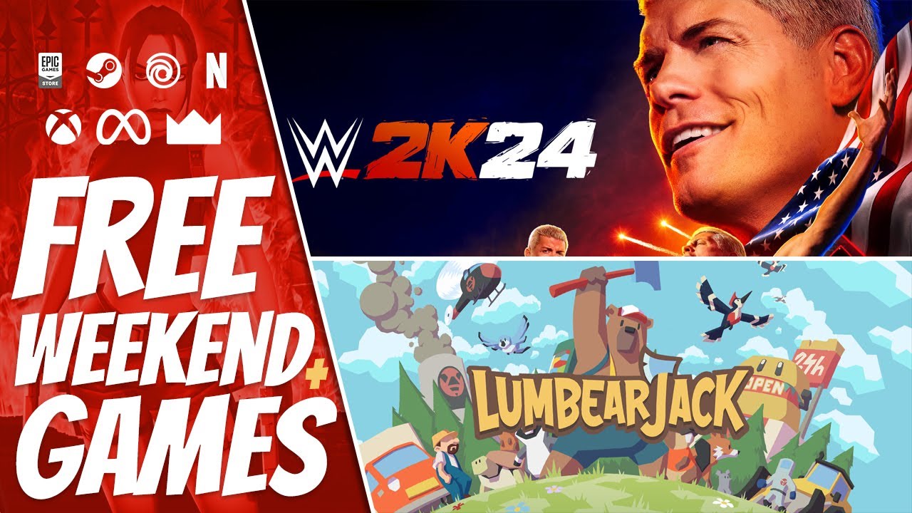Wrestling and bears! | Free Weekend Games - YouTube