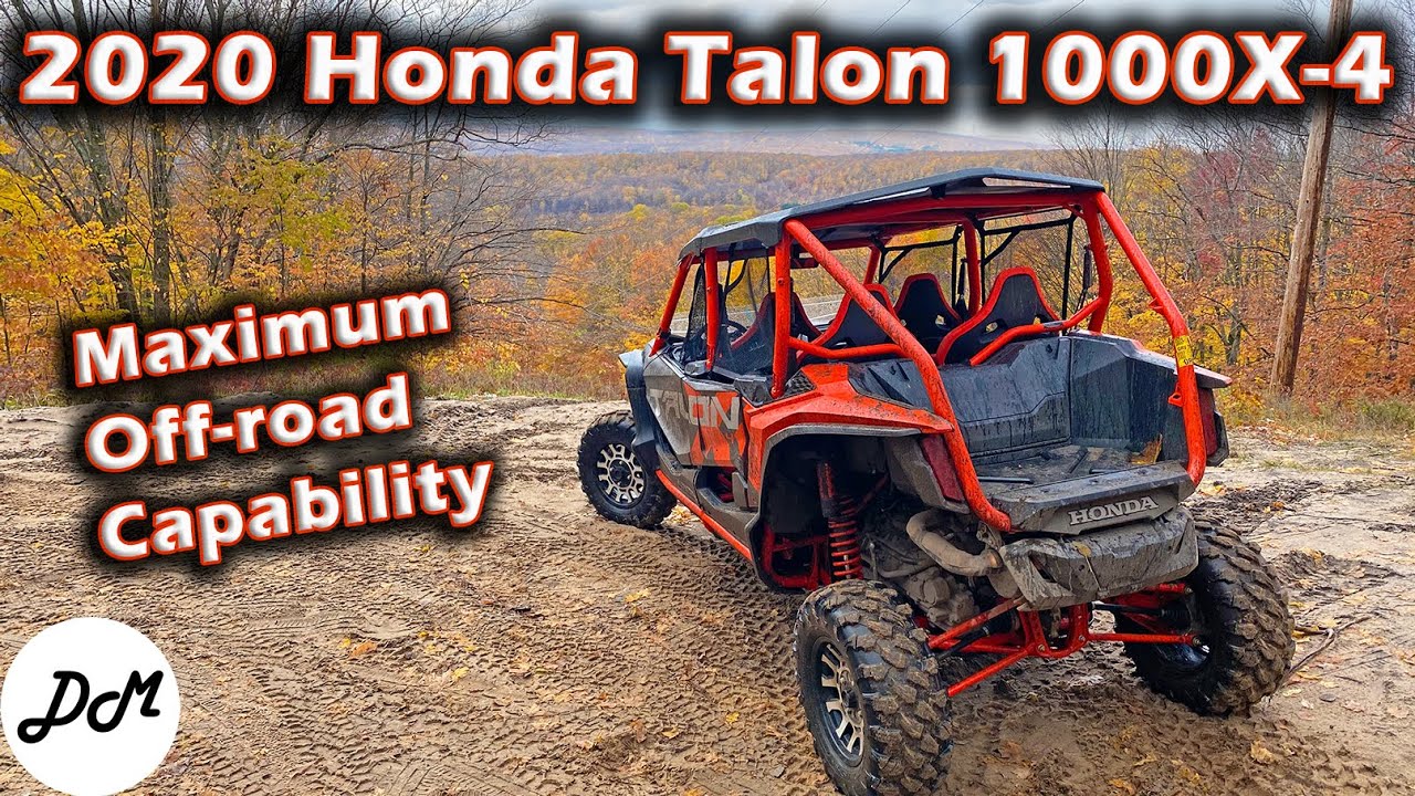 2020 Honda Talon 1000X-4 4 Seater (Fox Live Valve) – POV Trail Ride ...