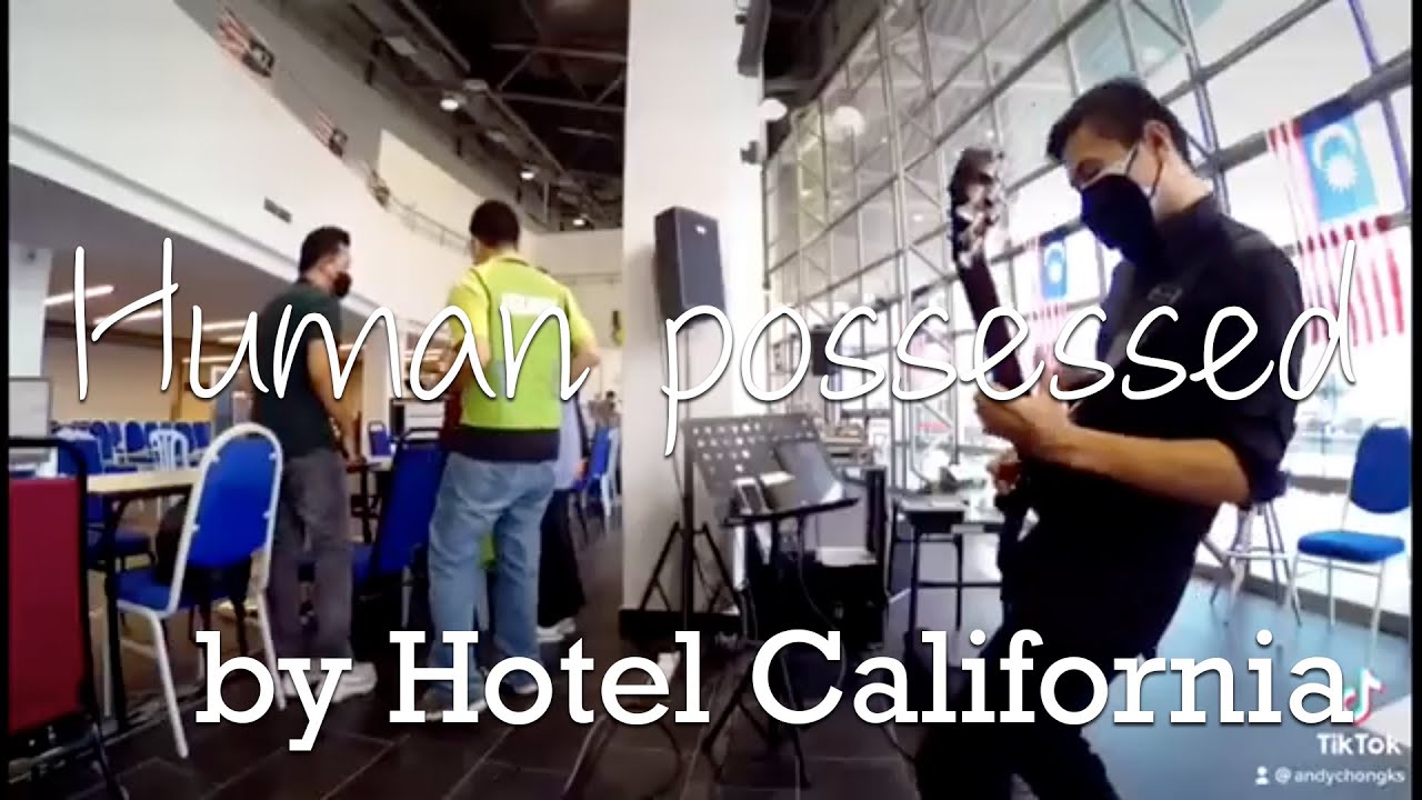 Human possessed by song from the Eagle l HOTEL CALIFORNIA - YouTube