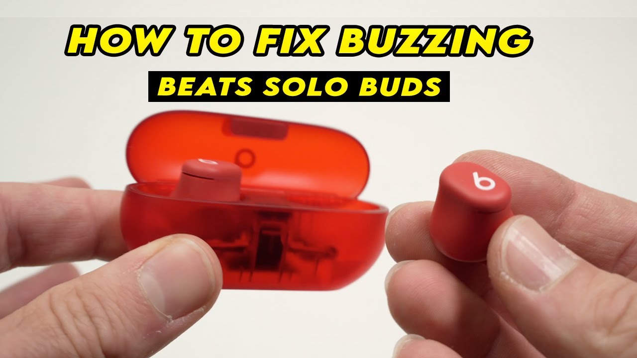 Beats Solo Buds: How To Fix Buzzing & Static Sound - YouTube