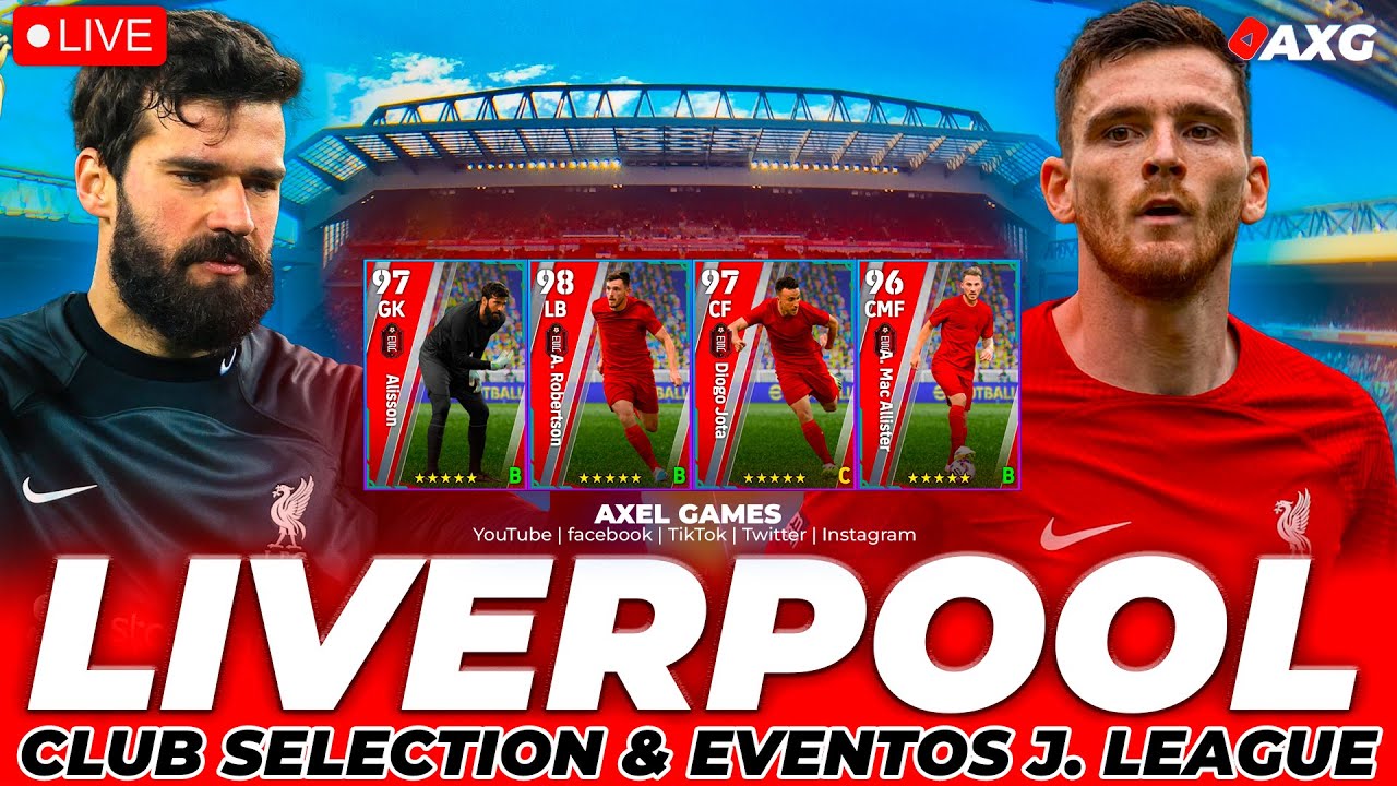 🚨 NUEVO CLUB SELECTION: LIVERPOOL + EVENTO J. LEAGUE 🔥 #efootball ...