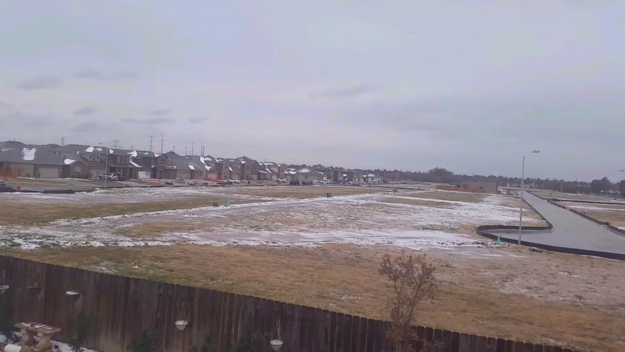 Houston Tormenta invernal / Artic storm 2018-01-16 - YouTube