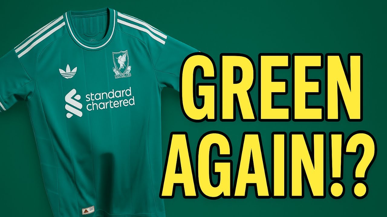 New Green Kit for LFC! Better Than Past Classics? - YouTube