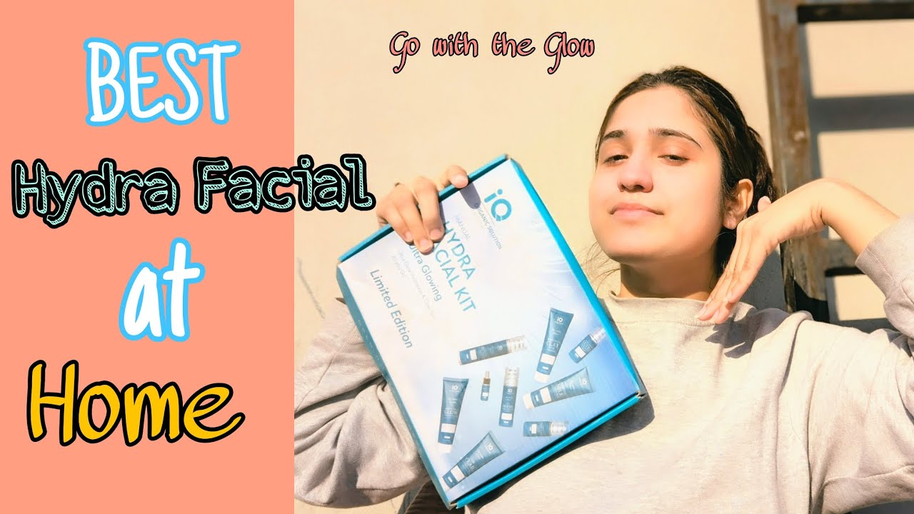 BEST HYDRA FACIAL AT HOME / I Q ORGANIC SOLUTION / komali - YouTube