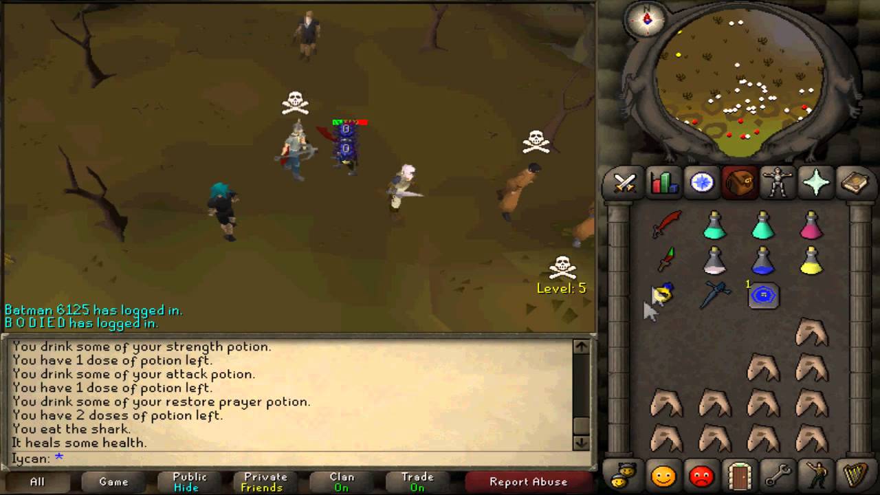 Max Str pking on 07 servers 60 att 99 str zerker pure + some Initiate ...
