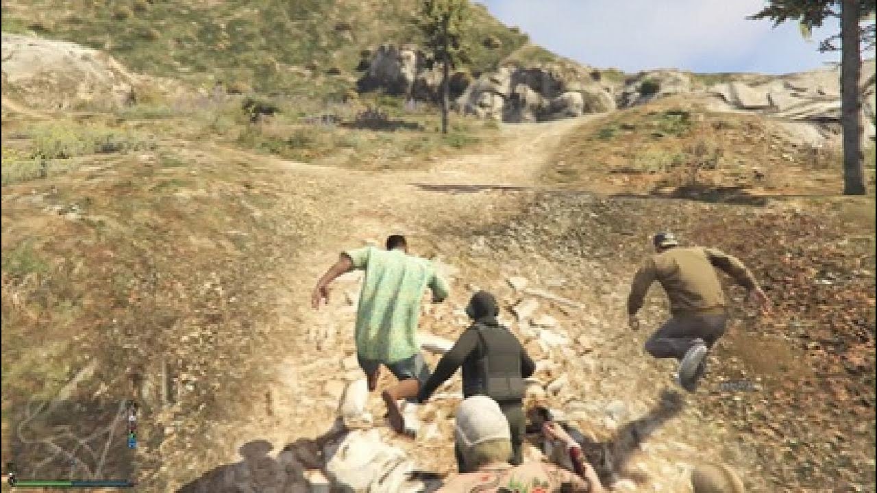 How to run in gta - YouTube