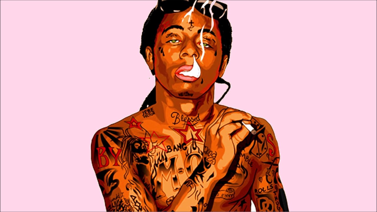 Lil Wayne Painting In Mirror