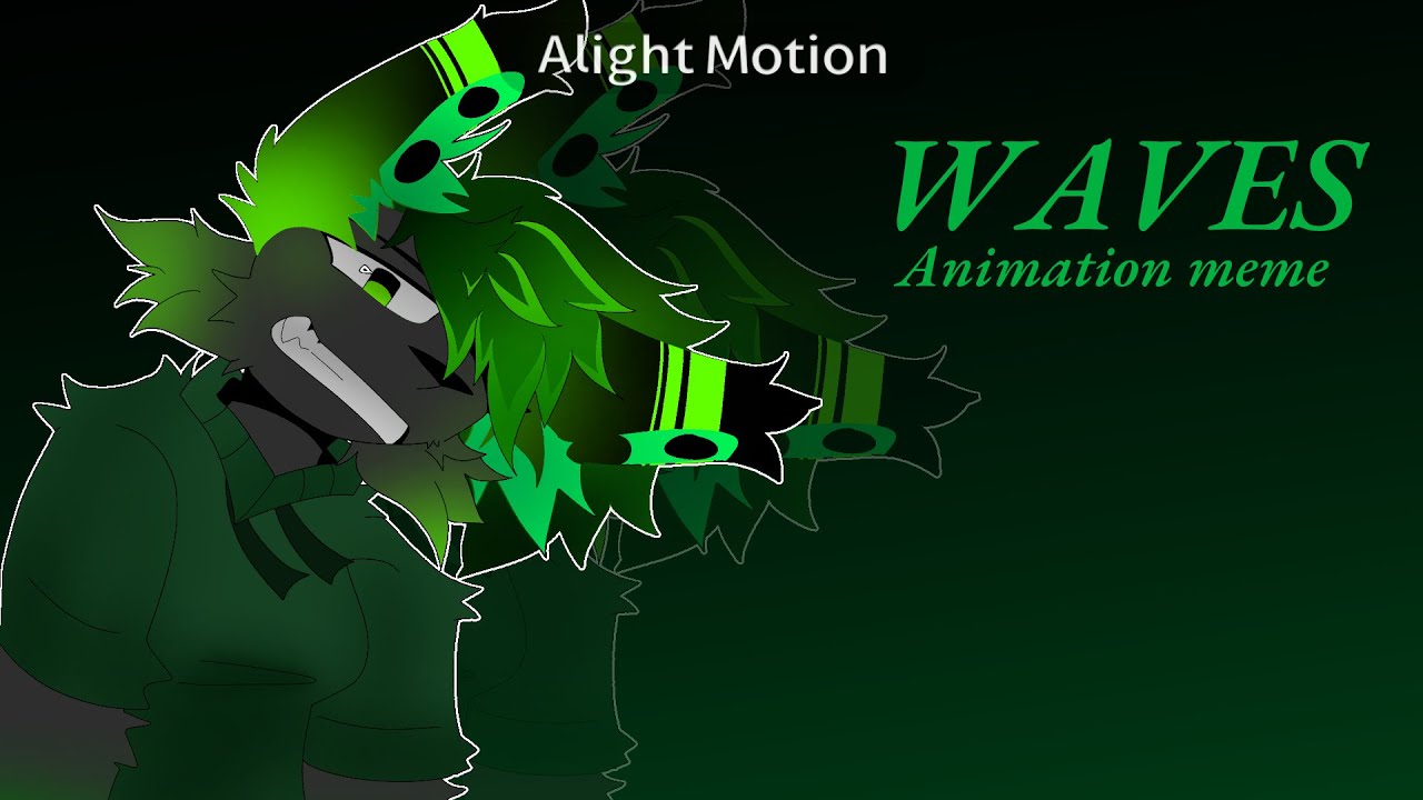 || Waves || Animation meme || OC lore - TW in Desc || - YouTube